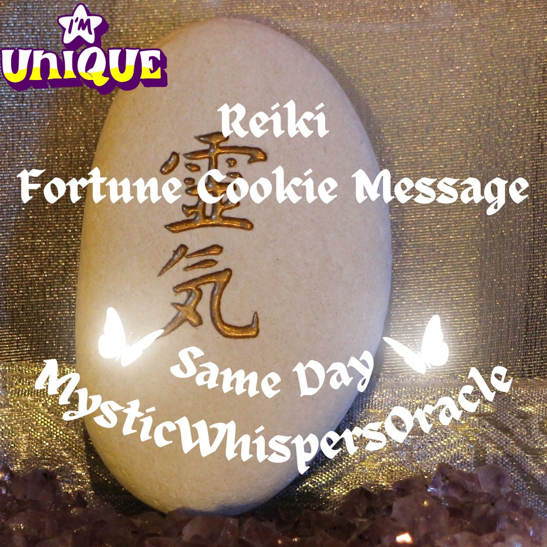 Same Day Personal Reiki Fortune Cookie Message Fast Delivery Fun ...
