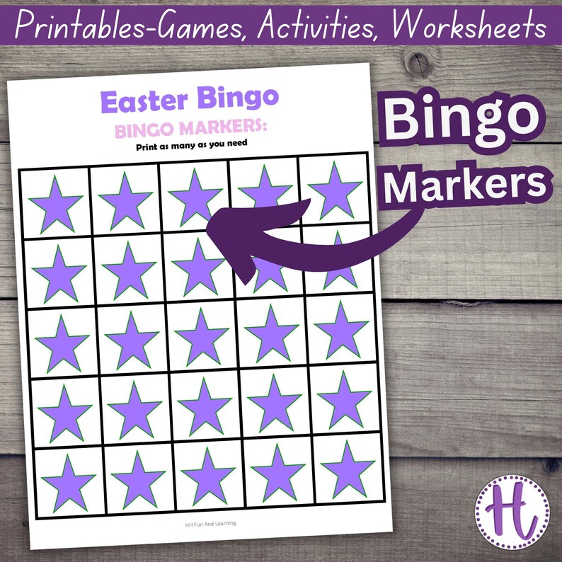 Easter Bingo Game: 30 Unique Cards, Kids Activity (PDF) - Etsy