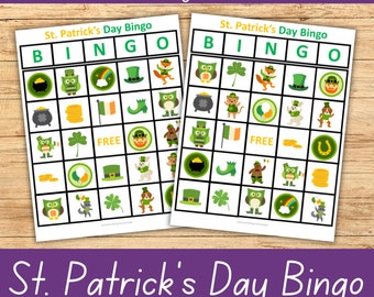 St. Patrick's Day I Spy Printable Game for Kids St. Patrick's Day ...