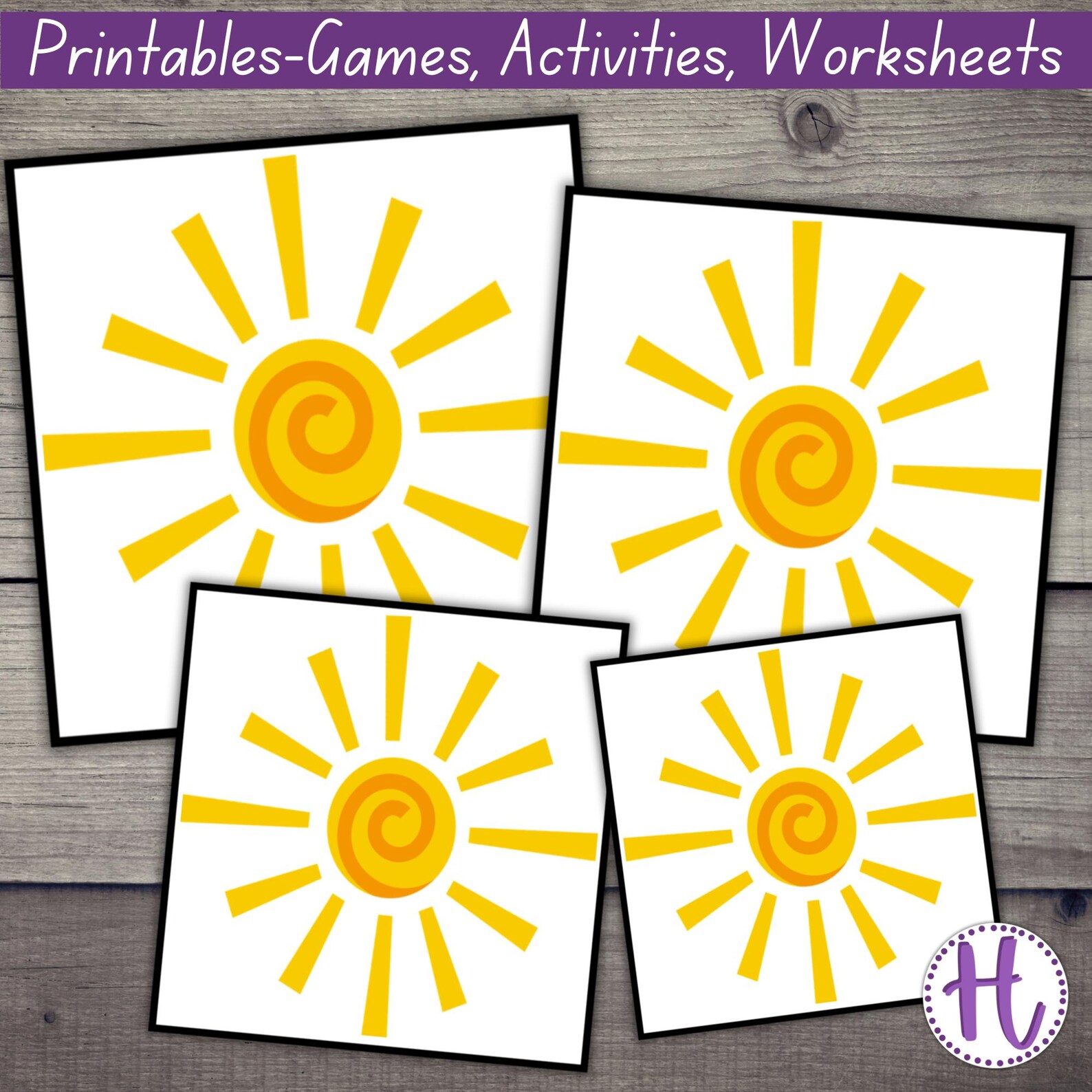 Farm Size Sequencing Cards for Toddlers, Preschool Ordering Activity ...