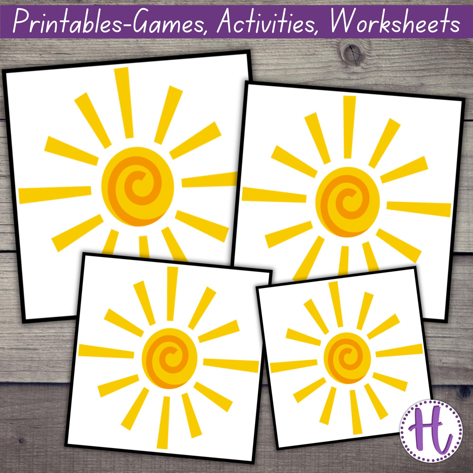 Farm Size Sequencing Cards for Toddlers, Preschool Ordering Activity ...