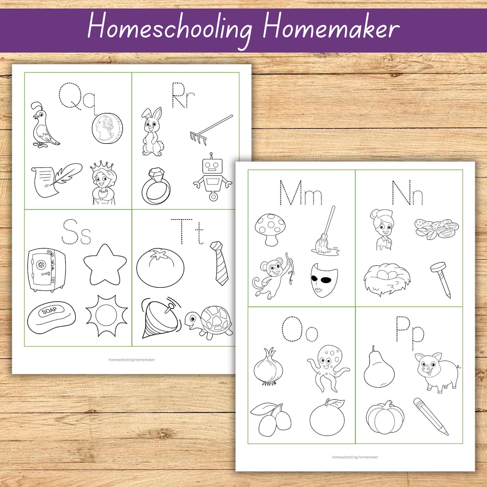 Alphabet Flashcards for Kids Kindergarten Preschool - Etsy