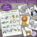 Zoo Animal Memory Game for Kids, Printable Activities, Matching Card ...