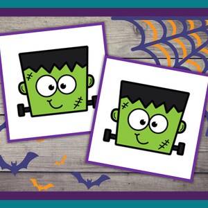 Halloween Memory Game for Kids: Printable Matching Activity (PDF) - Etsy UK