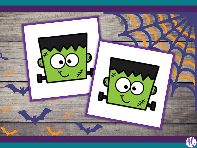 Halloween Memory Game for Kids: Printable Matching Activity (PDF) - Etsy UK