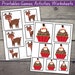 Winter Size Sequencing Cards for Toddlers, Simple Preschool Ordering ...