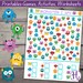 Monster I Spy, Printable Games, Graphing Activity for Kids, I Spy Game ...