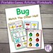 Bug Matching Puzzles for Kids, Match the Other Half Bug Game, Preschool ...
