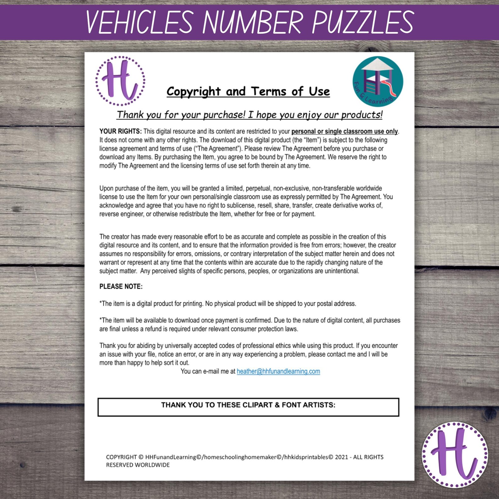 Vehicle Number Puzzles 1-5: Preschool Printable Activity (PDF) - Etsy