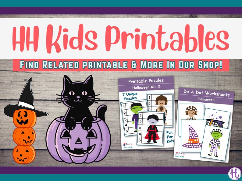 Halloween Memory Game for Kids: Printable Matching Activity (PDF) - Etsy UK