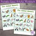 Zoo Animal Memory Game for Kids, Printable Activities, Matching Card ...