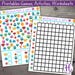 Monster I Spy, Printable Games, Graphing Activity for Kids, I Spy Game ...