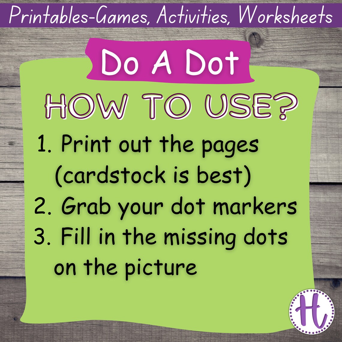 Camping Do A Dot Printable Worksheets for Kids, Dot Marker Activity ...