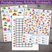 Ocean I Spy With Graphing Worksheets for Kids, Preschool Counting Pages ...