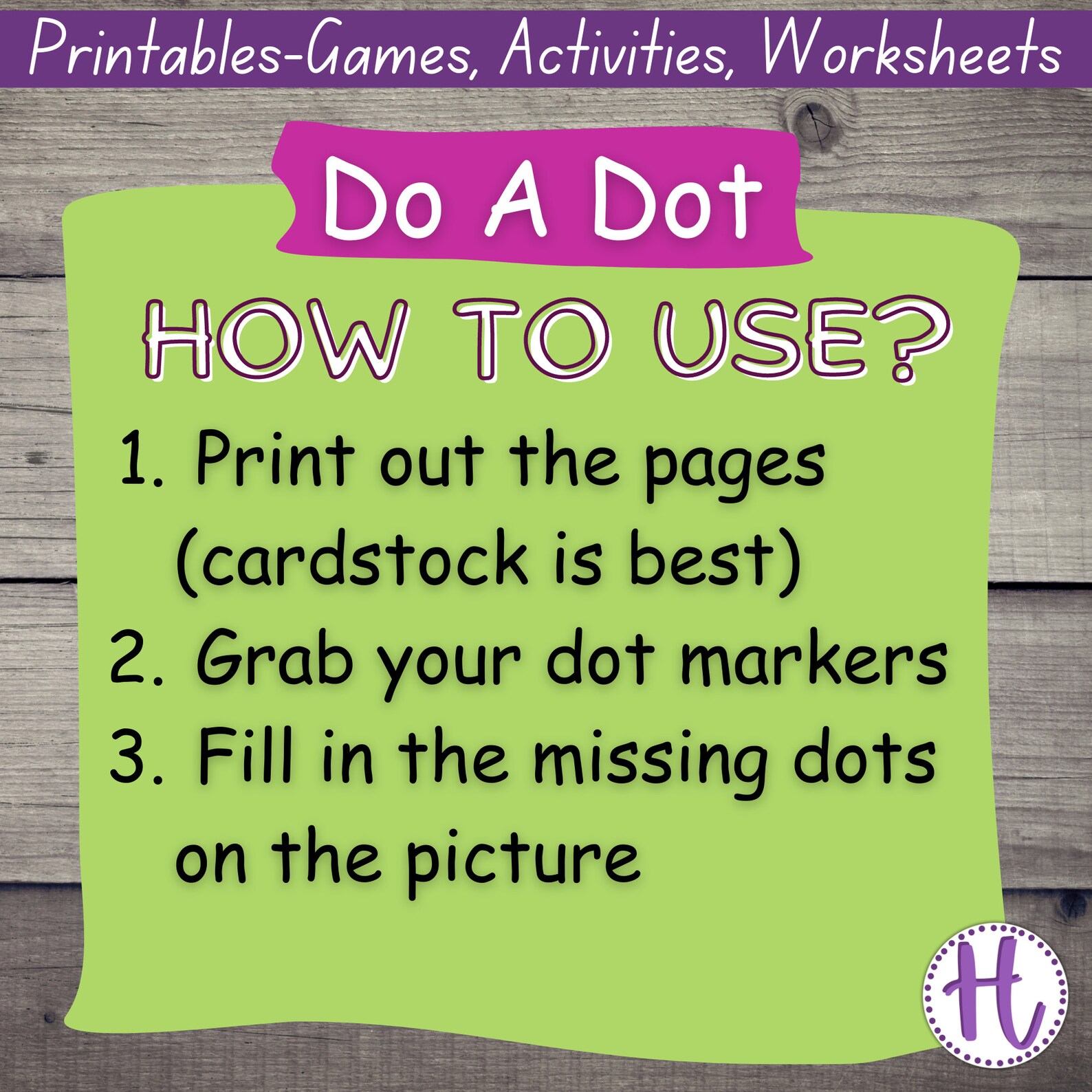 Monster Do A Dot Worksheets for Preschool, Toddler Dot Marker Sheets ...