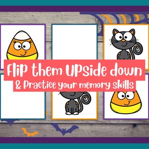 Halloween Memory Game for Kids: Printable Matching Activity (PDF) - Etsy UK