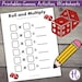 Roll and Multiply Math Practice Worksheet for Kids, Kindergarten ...