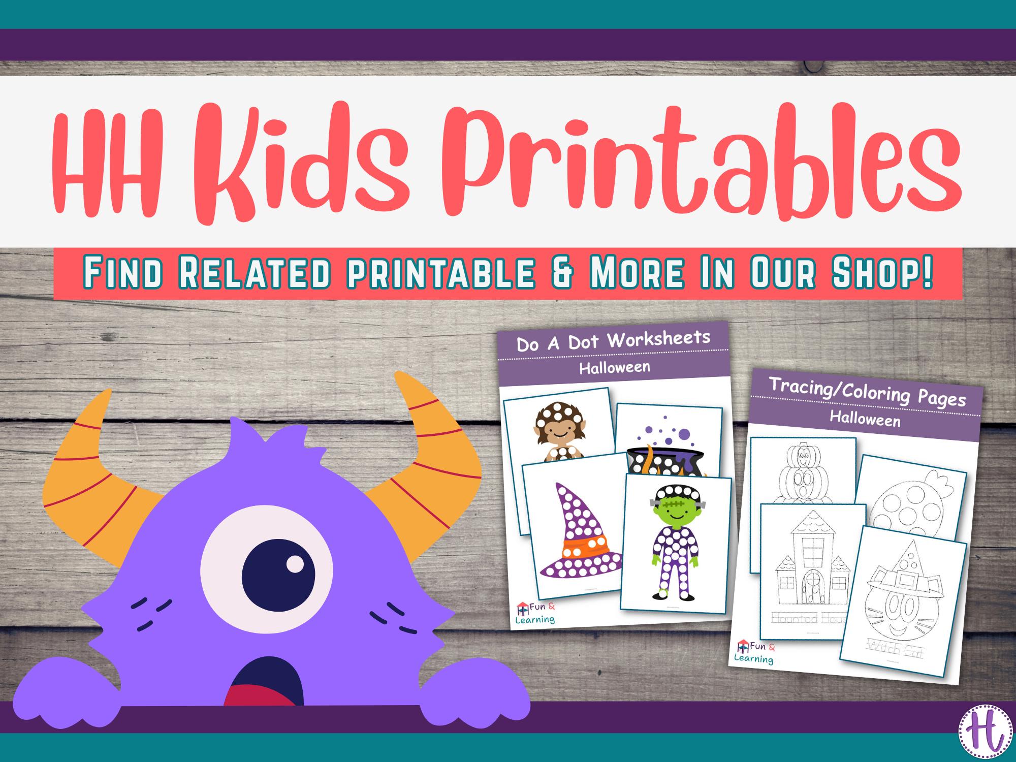 Monster ABC Matching Game: Printable Alphabet Cards (PDF) - Etsy