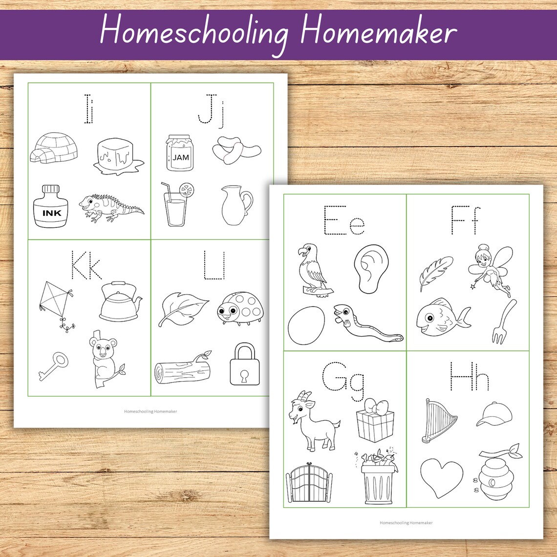 Alphabet Flashcards for Kids Kindergarten Preschool - Etsy