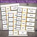 Construction Contraction Matching Cards for Kids, Elementary, Reading ...