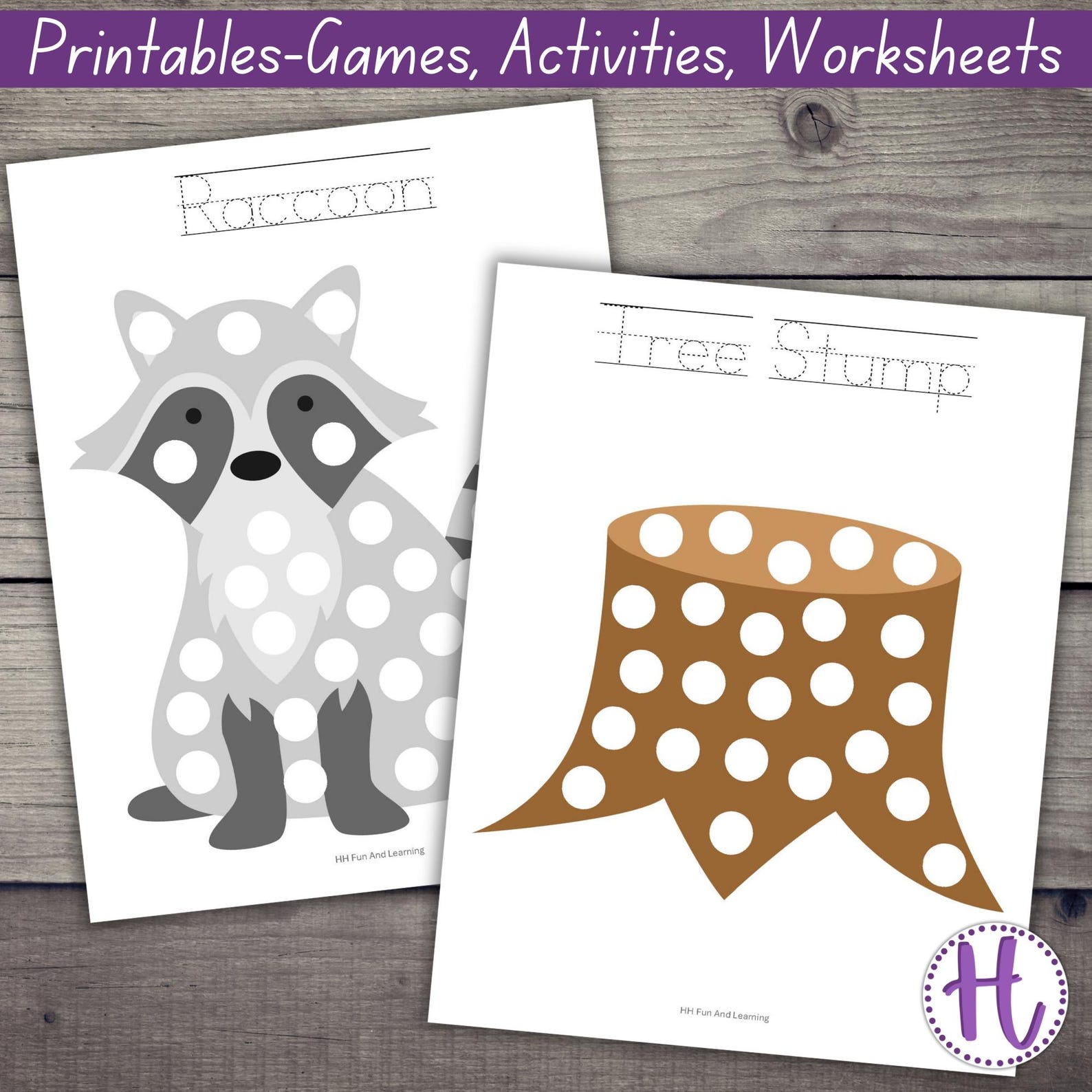 Fall Do-a-dot Activity: Autumn Coloring Pages, Dot Marker Worksheets ...