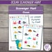 Ocean-themed Scavenger Hunt for Kids, Active Printable Game for ...