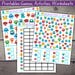 Monster I Spy, Printable Games, Graphing Activity for Kids, I Spy Game ...