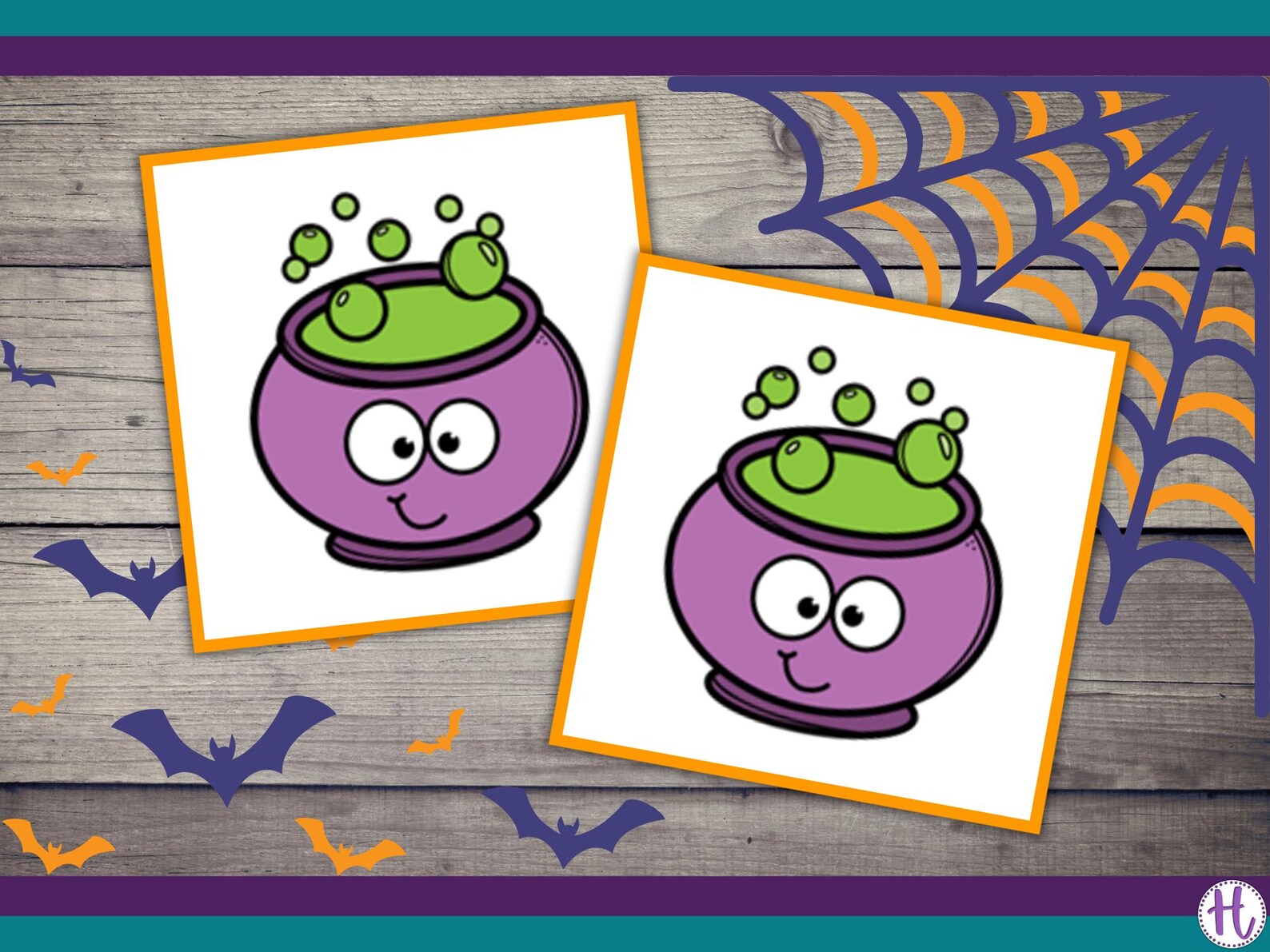 Halloween Memory Game for Kids: Printable Matching Activity (PDF) - Etsy UK
