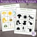 Spring Shadow Matching Game: Kids Learning Activity (digital Download ...