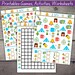 Camping I Spy for Kids With Graphing Activity, Printable I Spy, Seek ...
