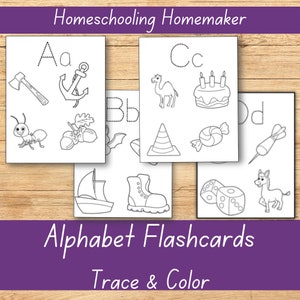 Alphabet Flashcards for Kids Kindergarten Preschool - Etsy