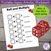 Roll and Multiply Math Worksheet: Fun Dice Game (PDF) - Etsy