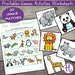 Zoo Animal Memory Game for Kids, Kindergarten, Preschool, Elementary ...