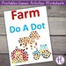Farm Do-a-dot Activity: Printable Dot Marker Pages (PDF Download) - Etsy