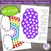Camping Do A Dot Printable Worksheets for Kids, Dot Marker Activity ...