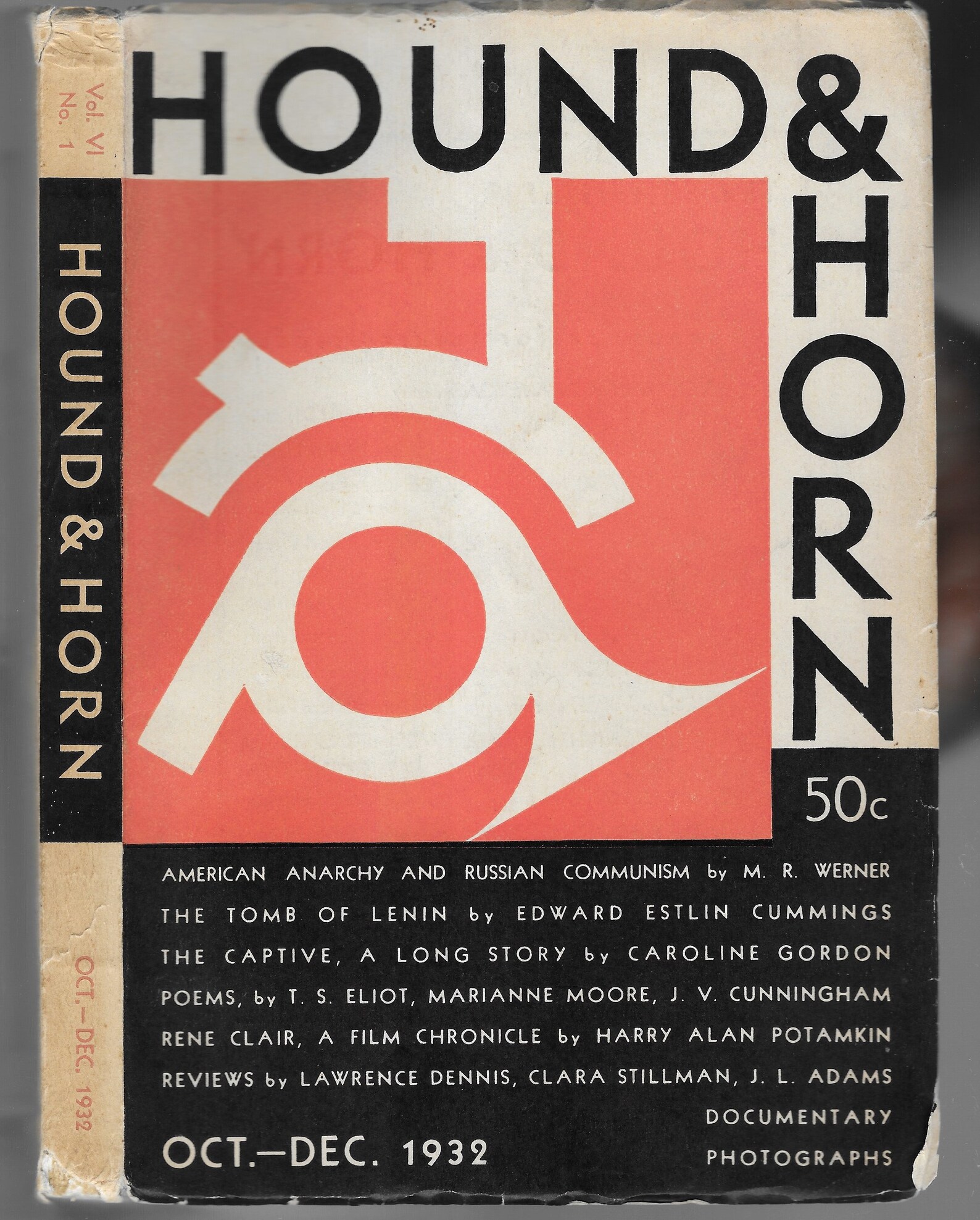 Letter to the Editor, in Hound & Horn Magazine, 1932 - Etsy
