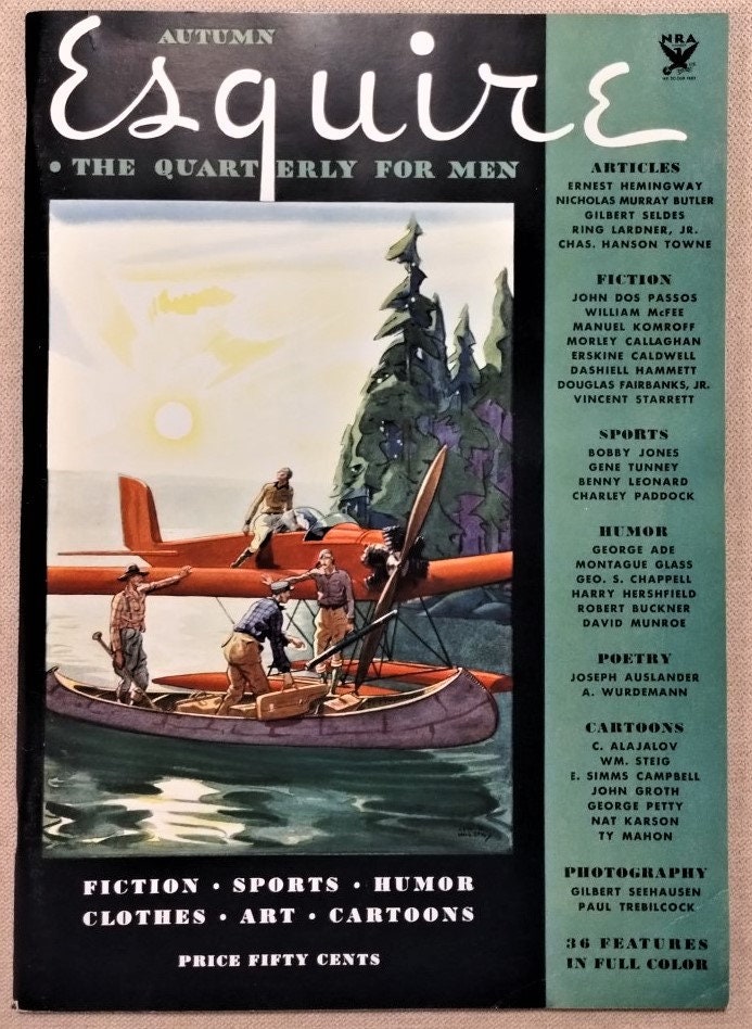 Marlin off the Morro: A Cuban Letter in Esquire Magazine, Volume I, No ...