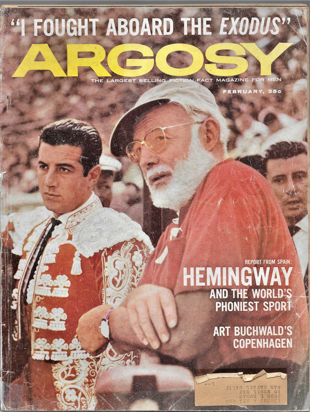 Hemingway and the World's Phoniest Sport in Argosy Magazine - Etsy