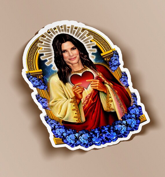 Saint Sandra Bullock Sticker Sandra Bullock Sticker BOGO - Etsy