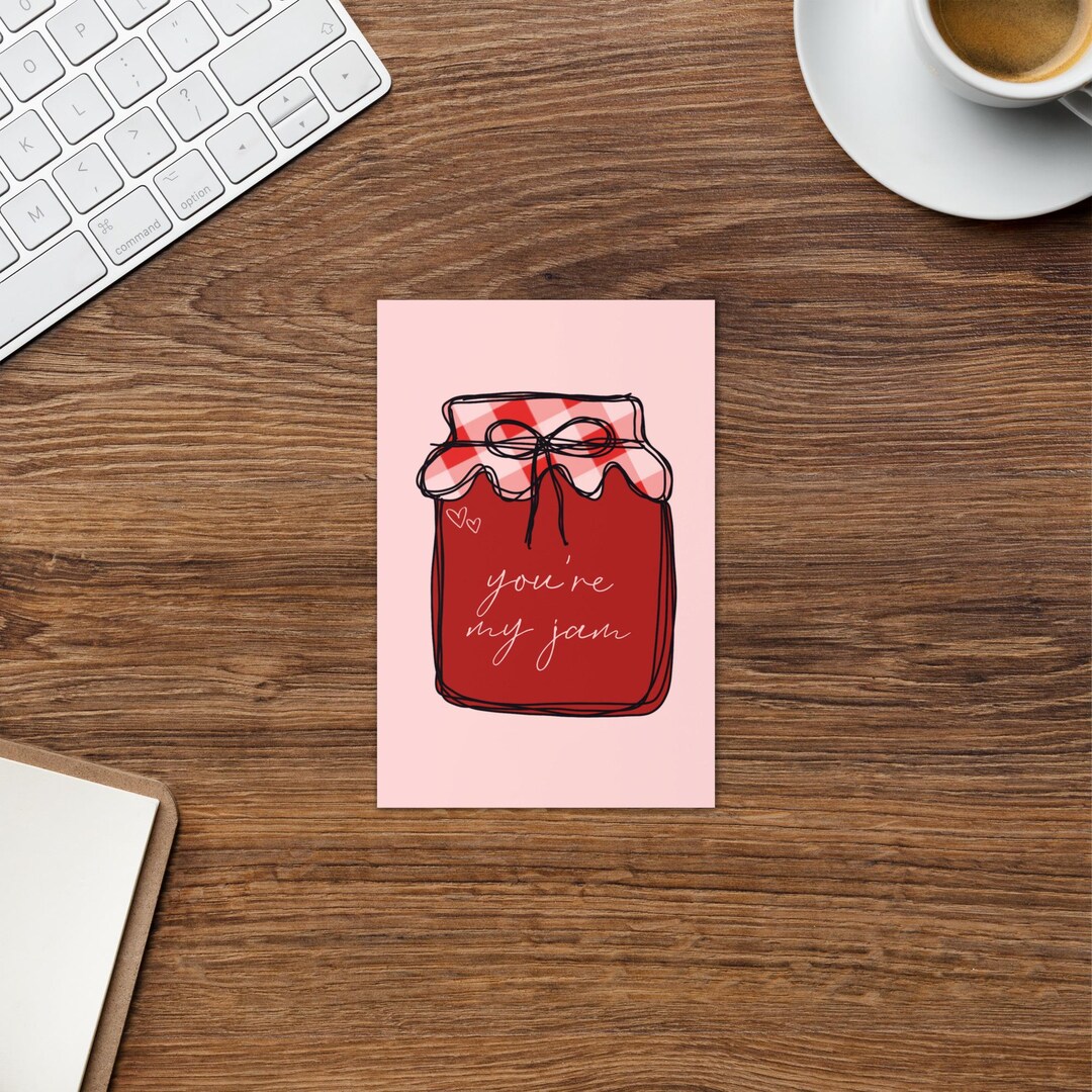 You're My Jam Card - Etsy