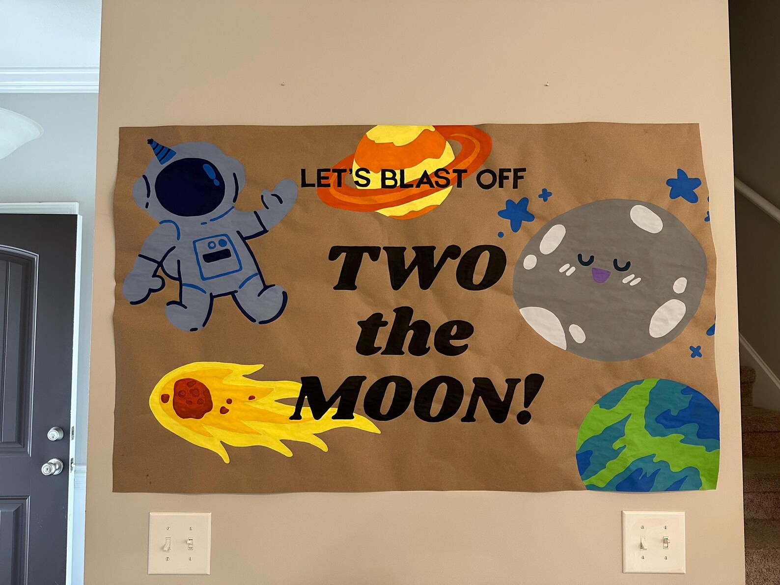 Custom Butcher Paper Banner| Hand-painted - Etsy
