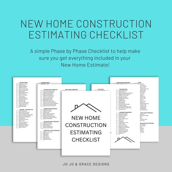 Construction Bid Template - Etsy