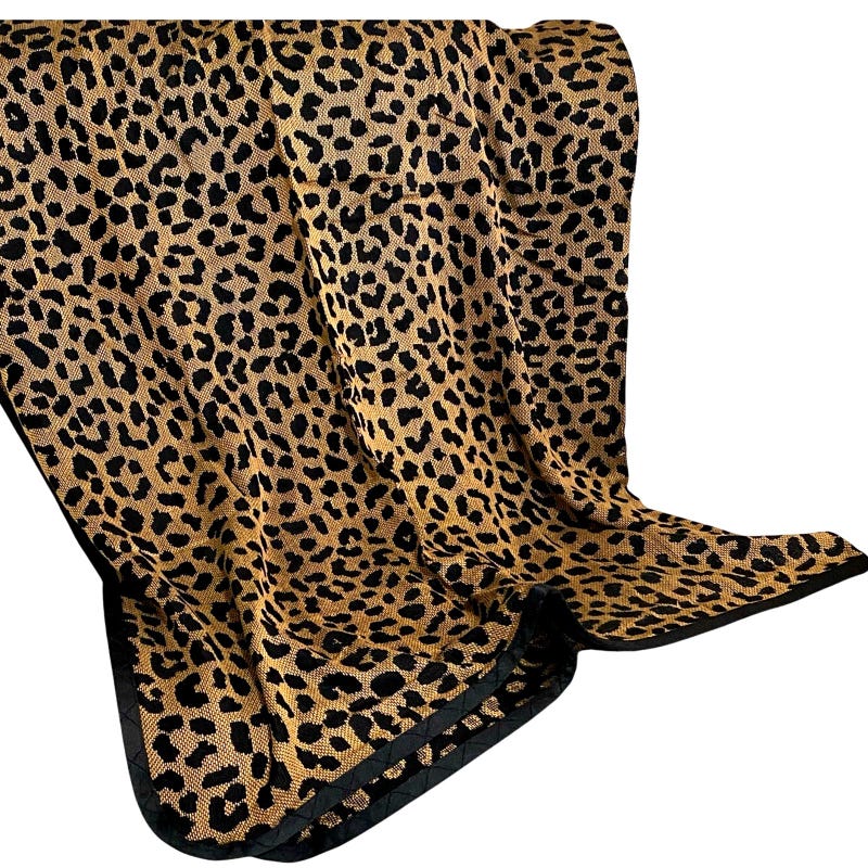 Cheetah Throw Vintage - Etsy