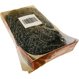 ASHRO Curly Wig Dark Gray Coil Curls for Mature Black Women One Size ...