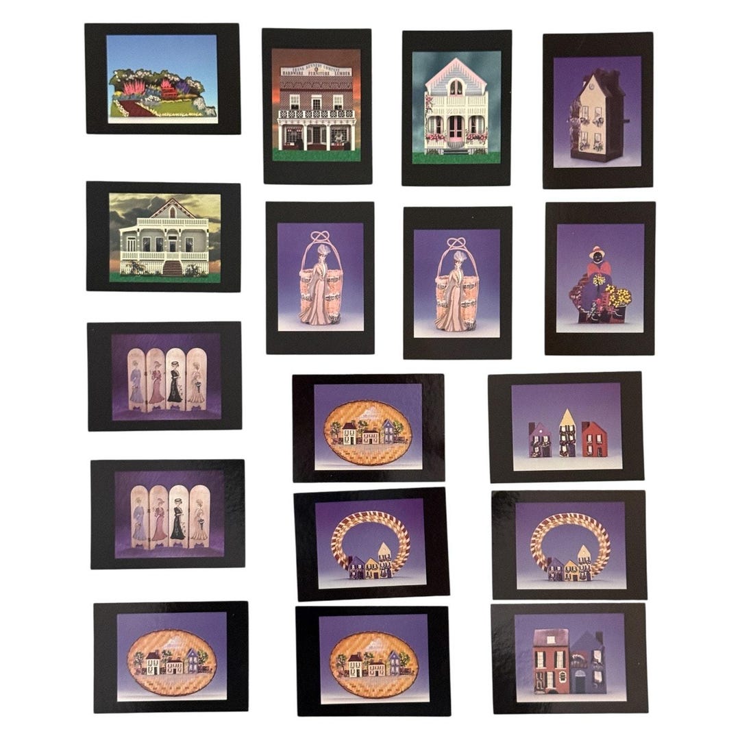 Shelia’s Collectible Historic Houses Trading Cards Set of 21 Collectors ...