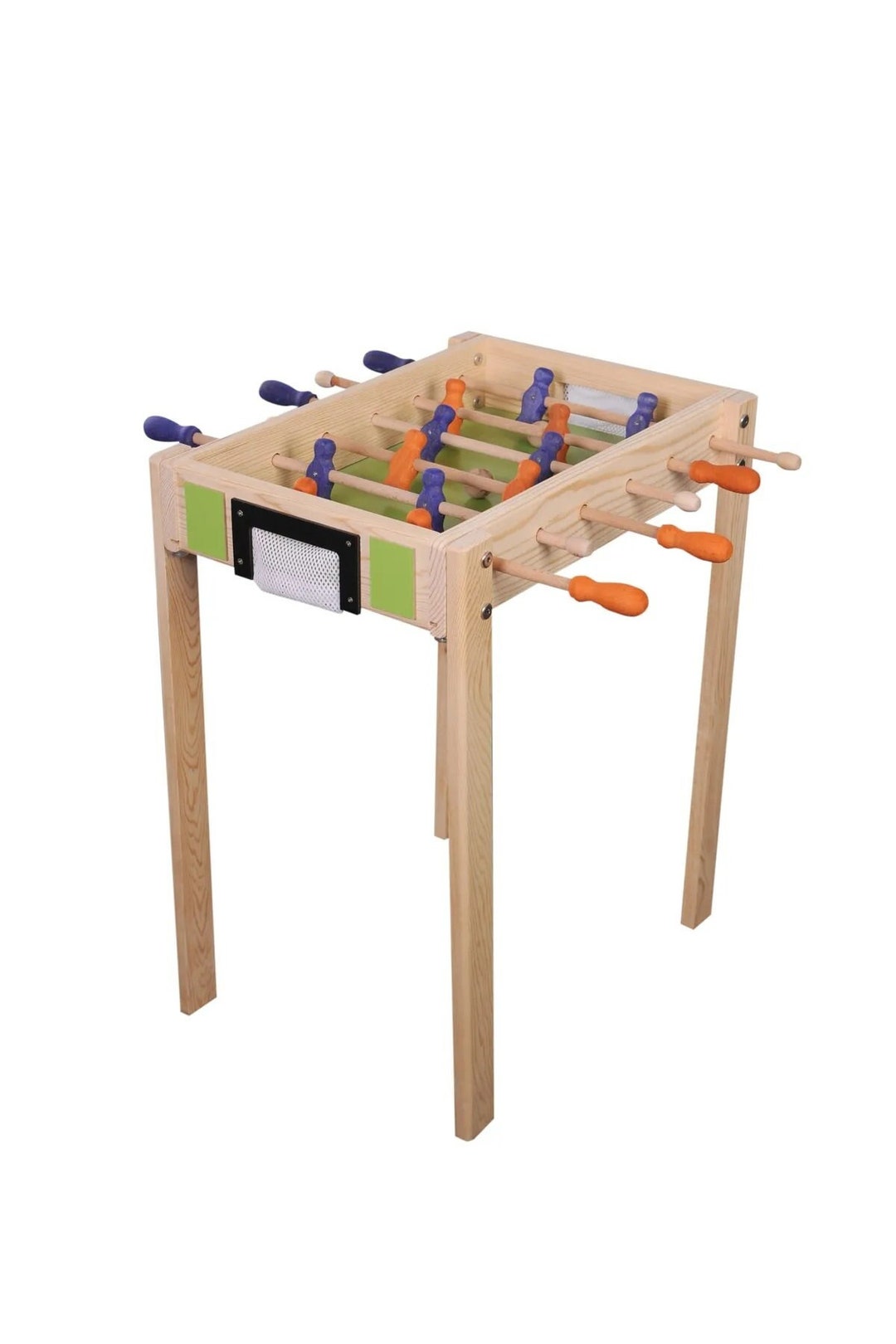 Soccerfootball Pinball Game Tablewooden Toyswooden Football - Etsy