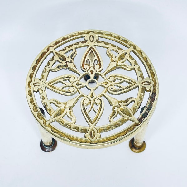 Brass Trivet - Etsy