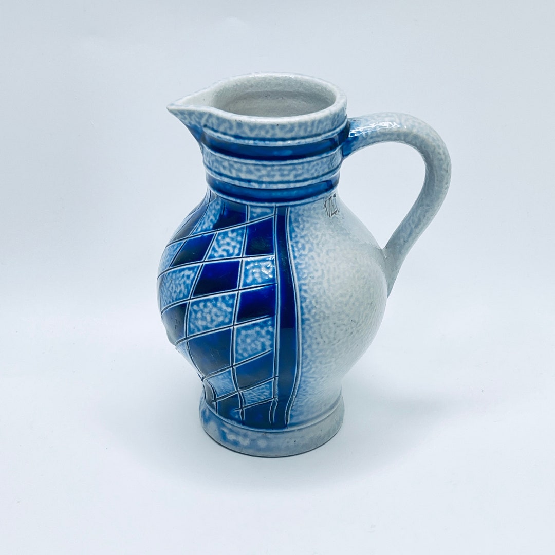Vintage Merkelbach Pottery Jug: German Studio Stoneware Pitcher - Etsy