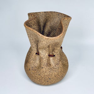 Vintage John Kostelic California Studio Pottery Vase Sack Shaped Bag ...