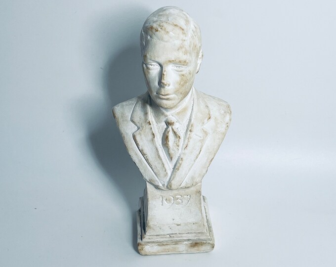 Vintage King Edward VIII Plaster Bust Sculpture Signed by G. N ...